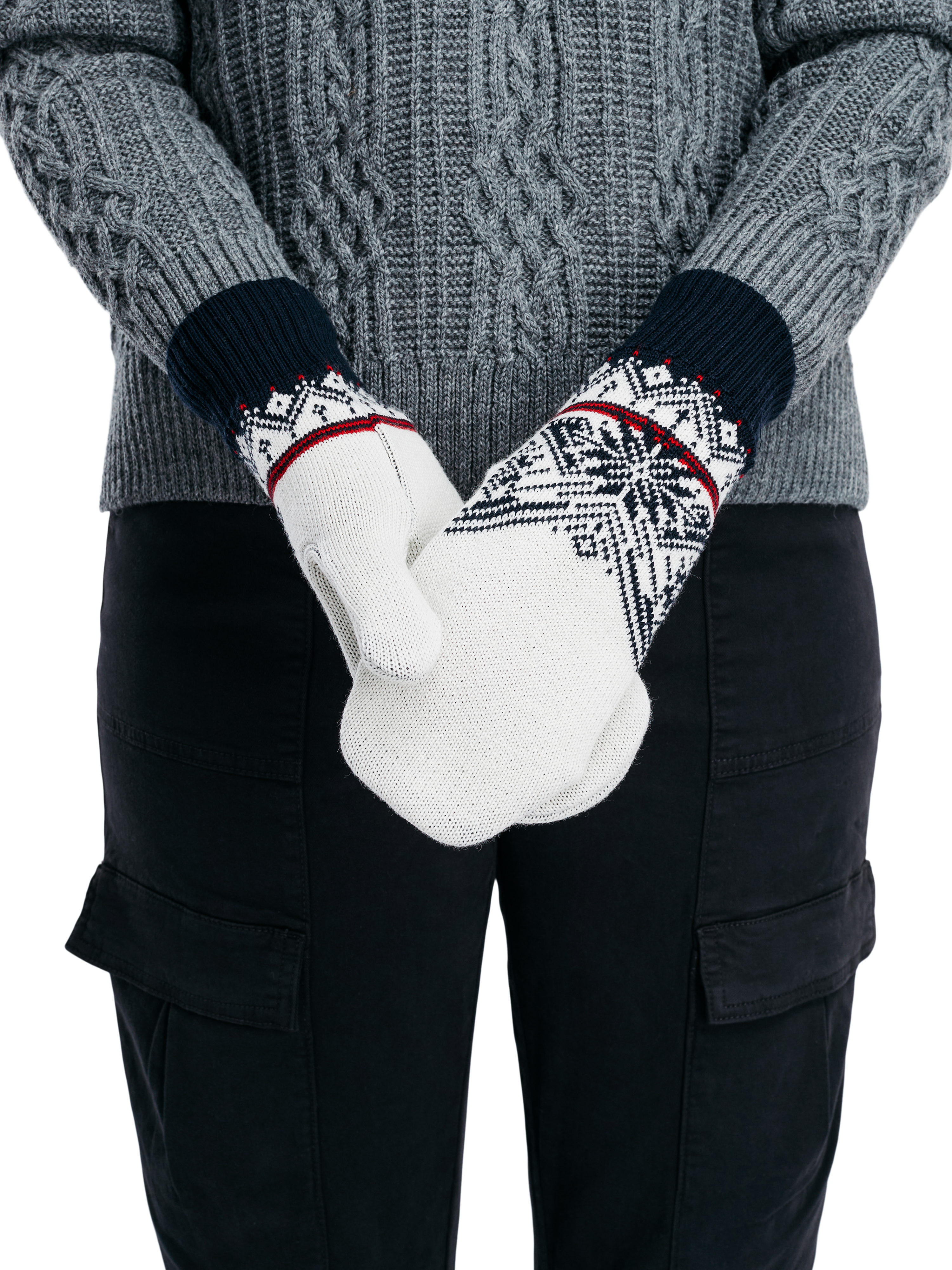 Wool mittens - Men - 100% merino wool - Dale of Norway