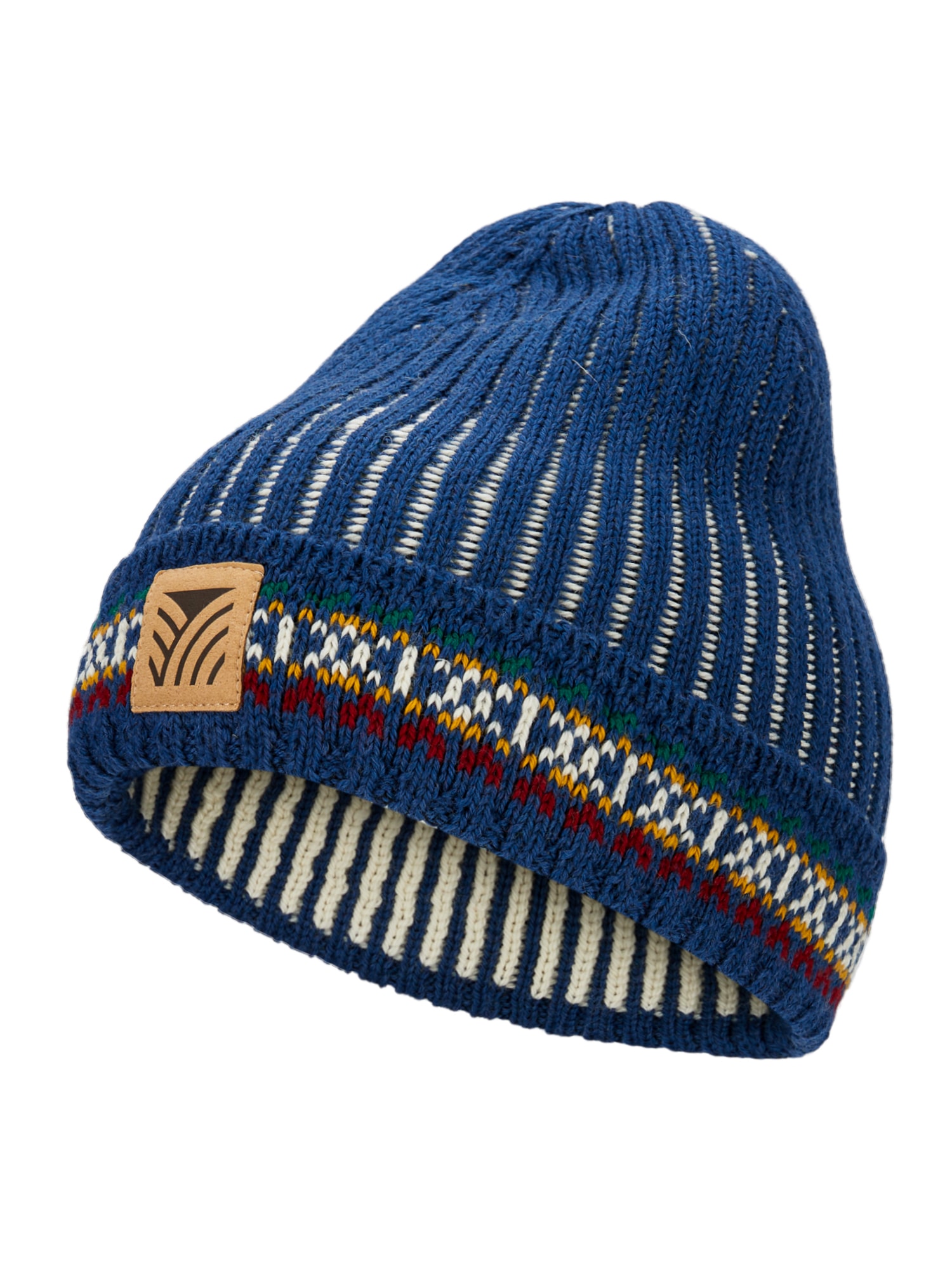 1994 Hat Indigo Offwhite Mustard - Dale of Norway