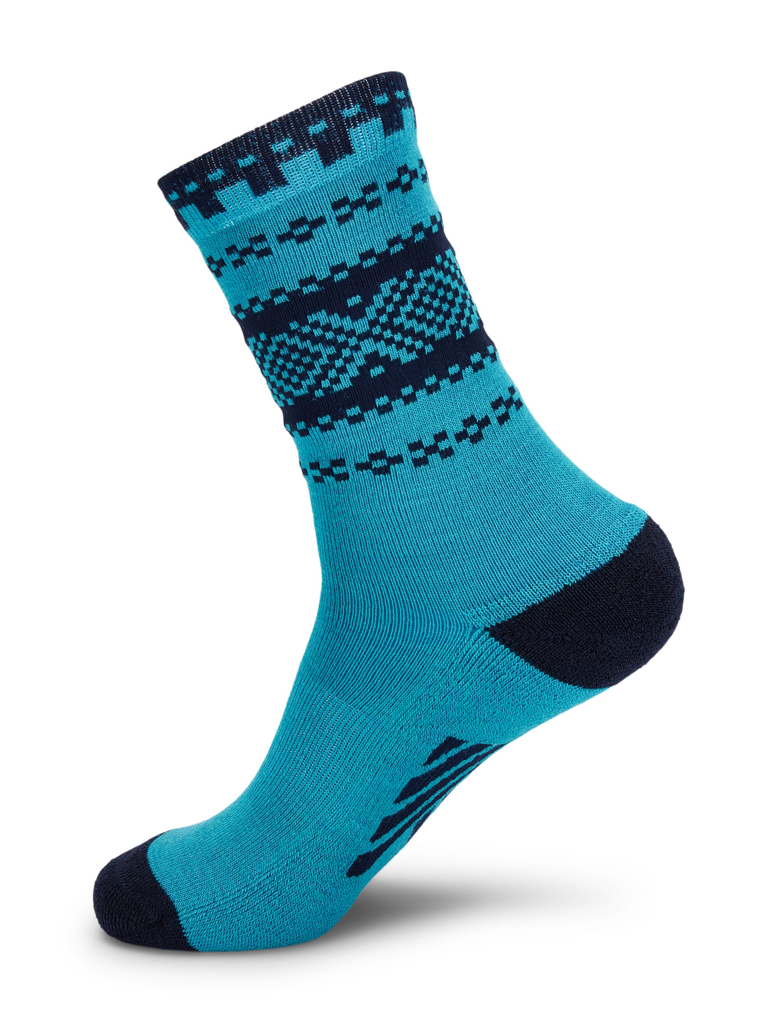 Cortina sock Turquoise Navy - Dale of Norway