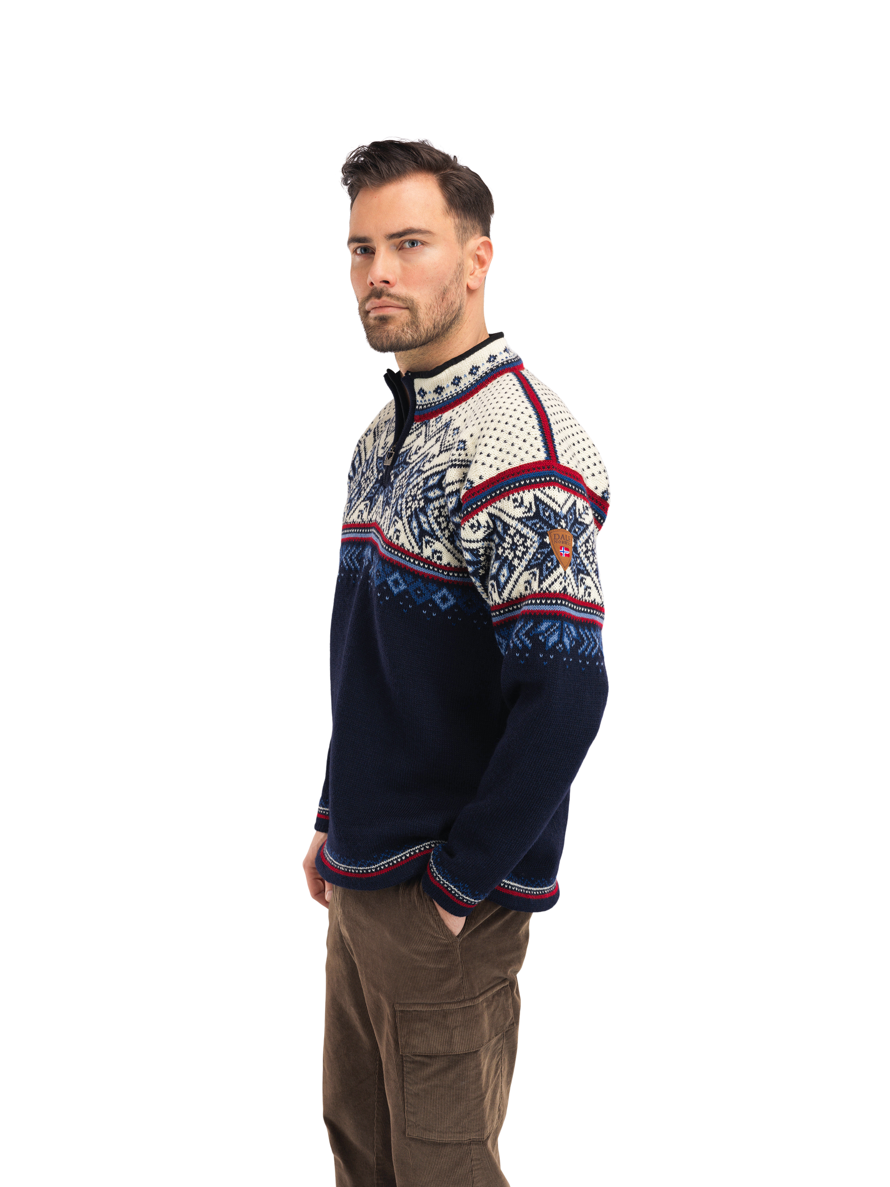 Vail Sweater - Men - Navy - Dale of Norway - Dale of Norway