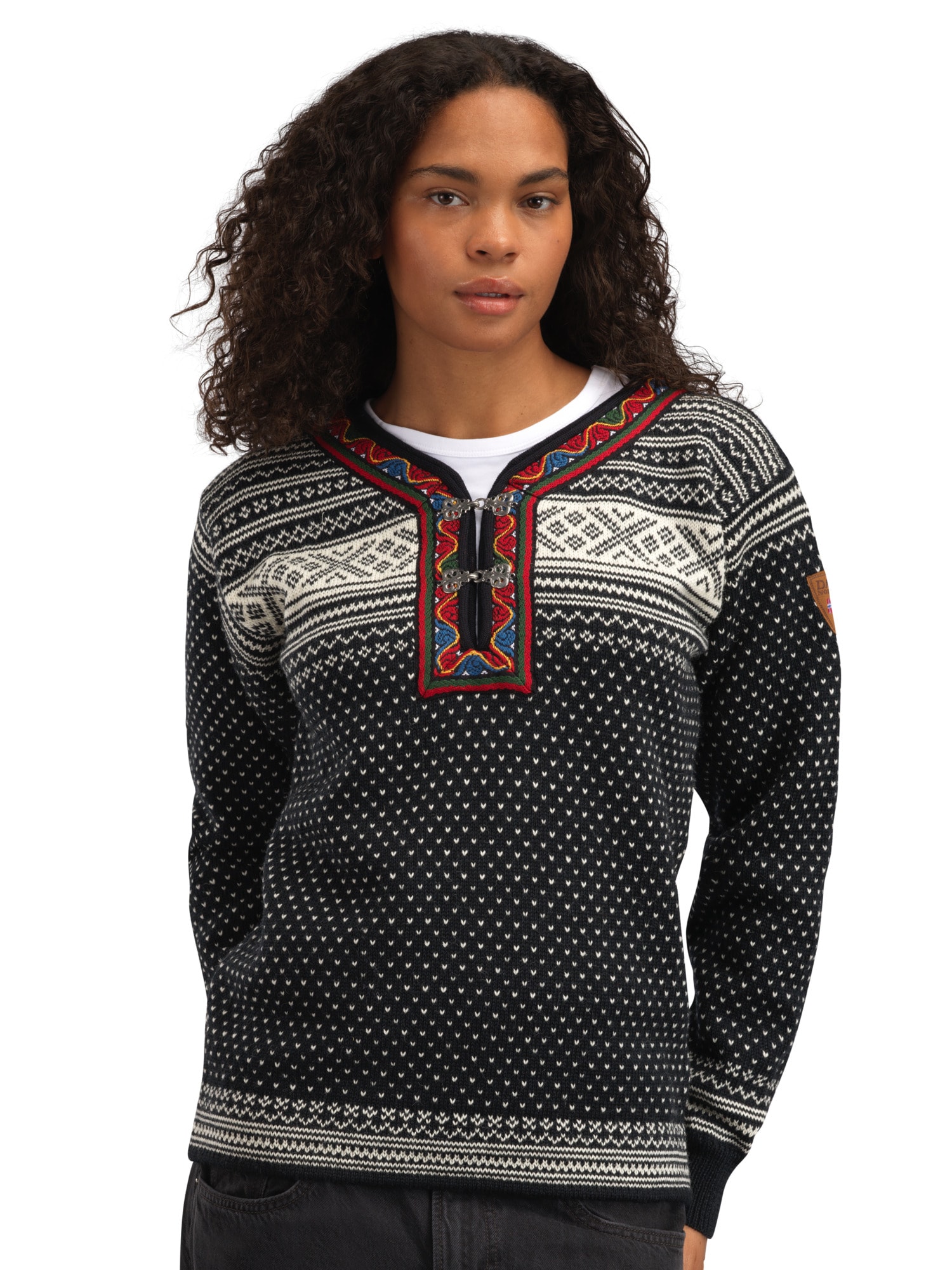 Setesdal Sweater - Unisex - Black/Offwhite - Dale of Norway - Dale of ...