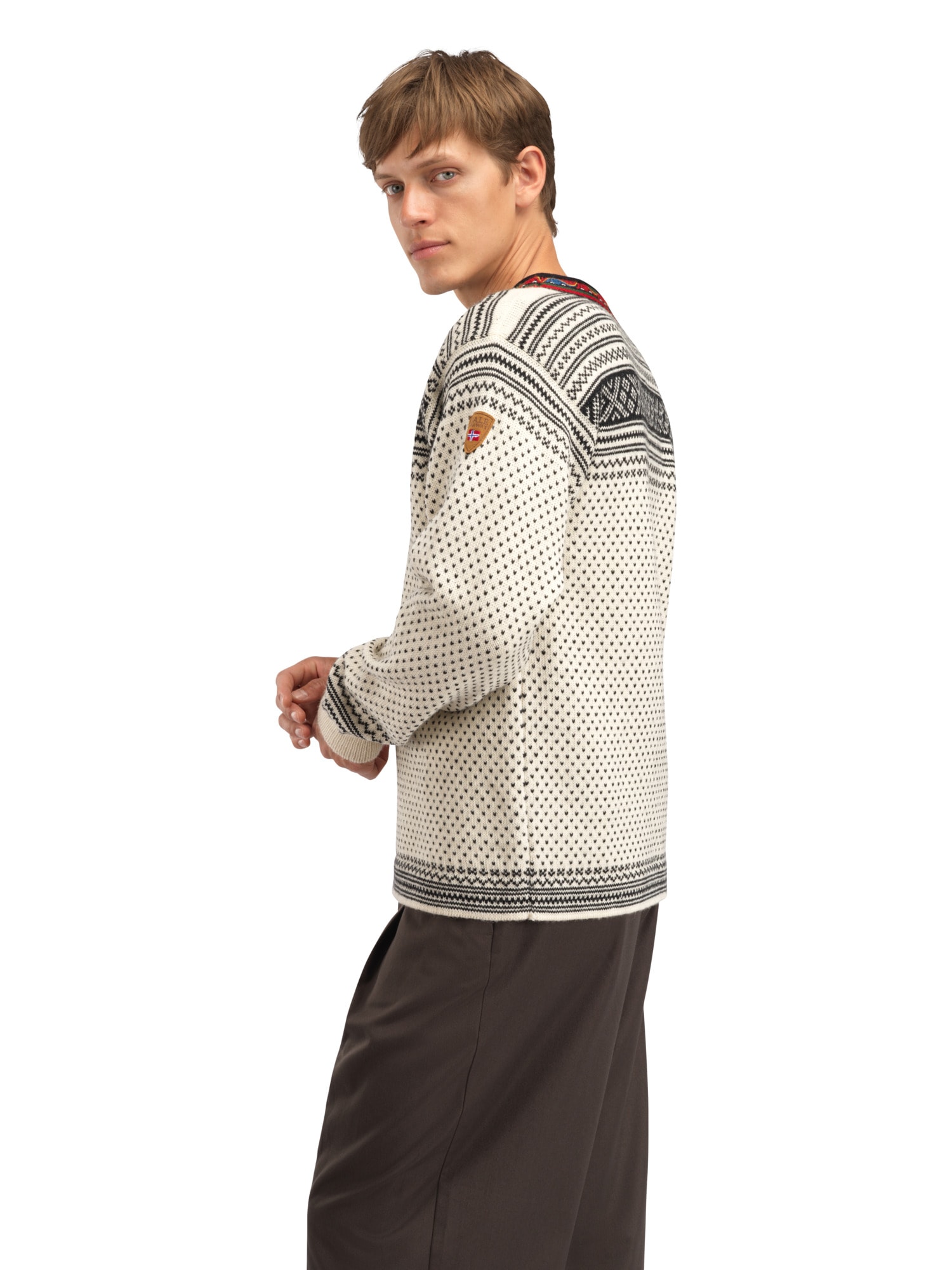 Setesdal Sweater - Unisex - Offwhite/Black - Dale of Norway - Dale of ...
