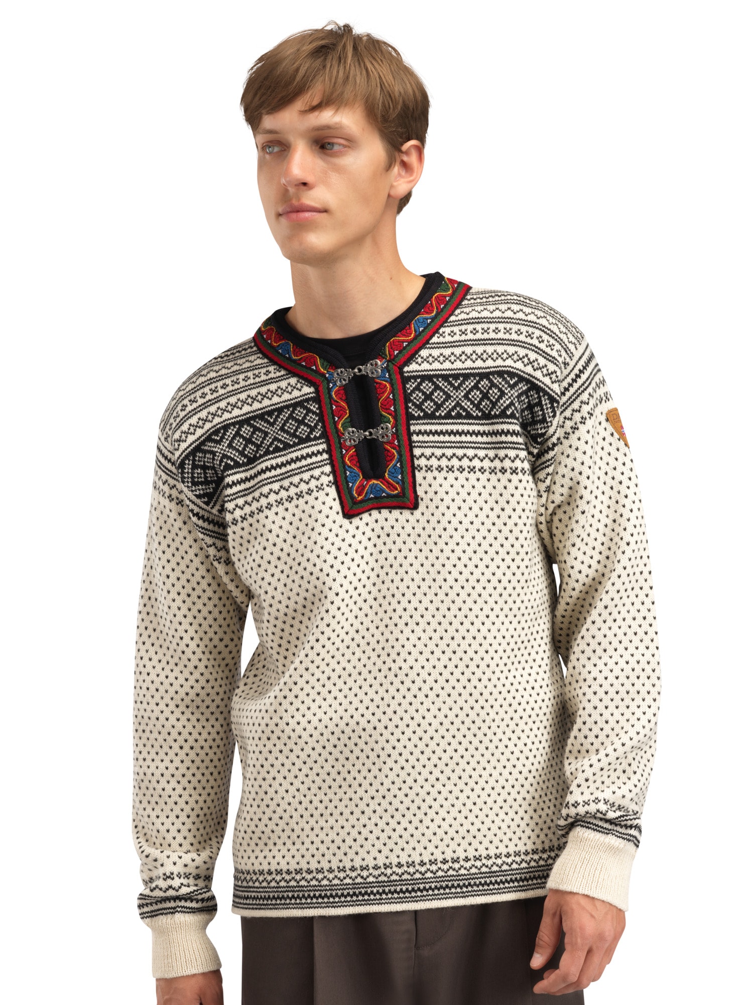Setesdal Sweater - Unisex - Offwhite/Black - Dale of Norway - Dale of ...