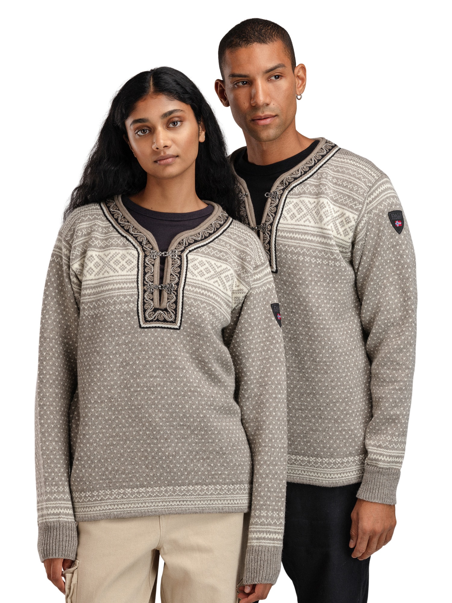 Setesdal unisex sweater – undyed Norwegian wool - Dale of Norway