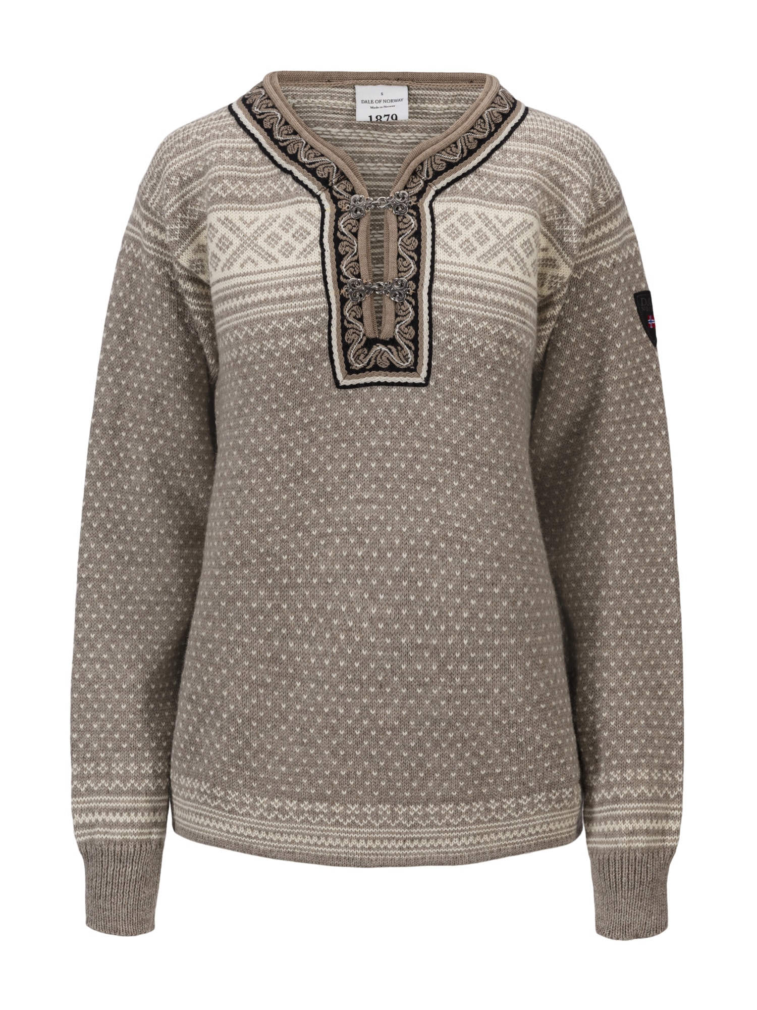 Setesdal unisex sweater – undyed Norwegian wool - Dale of Norway
