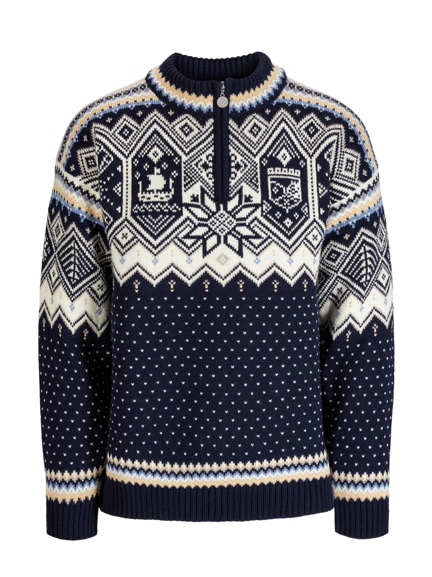 VM Trondheim Masc. Sweater Blue - Dale of Norway