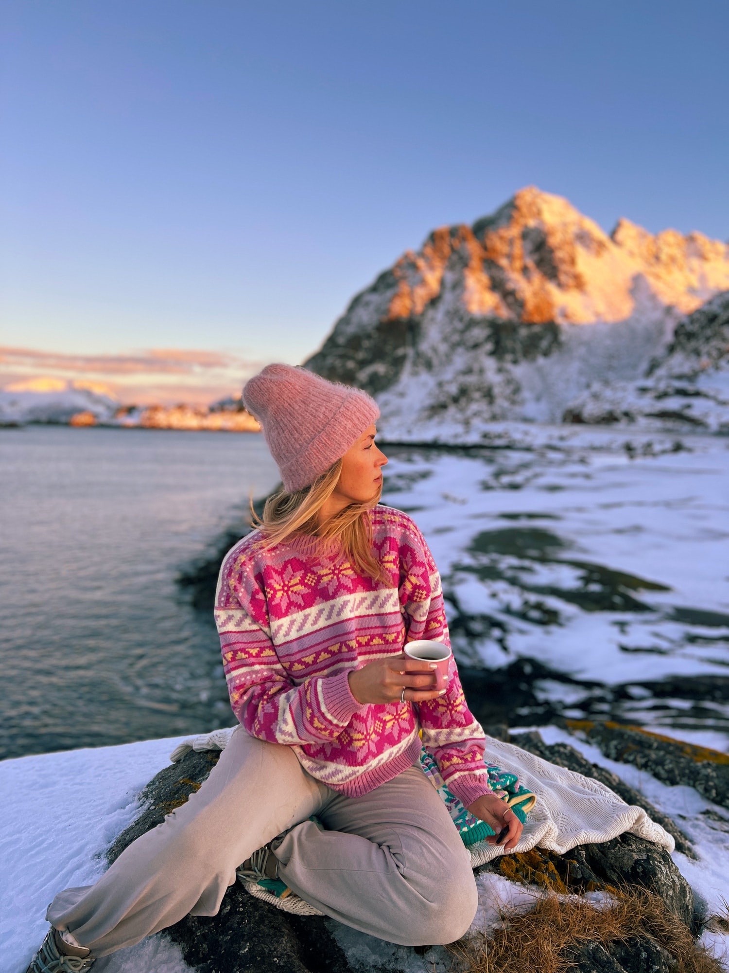 Dale of Norway - Ingrid Wool Sweater Pink - Limited Edition - Dale of ...